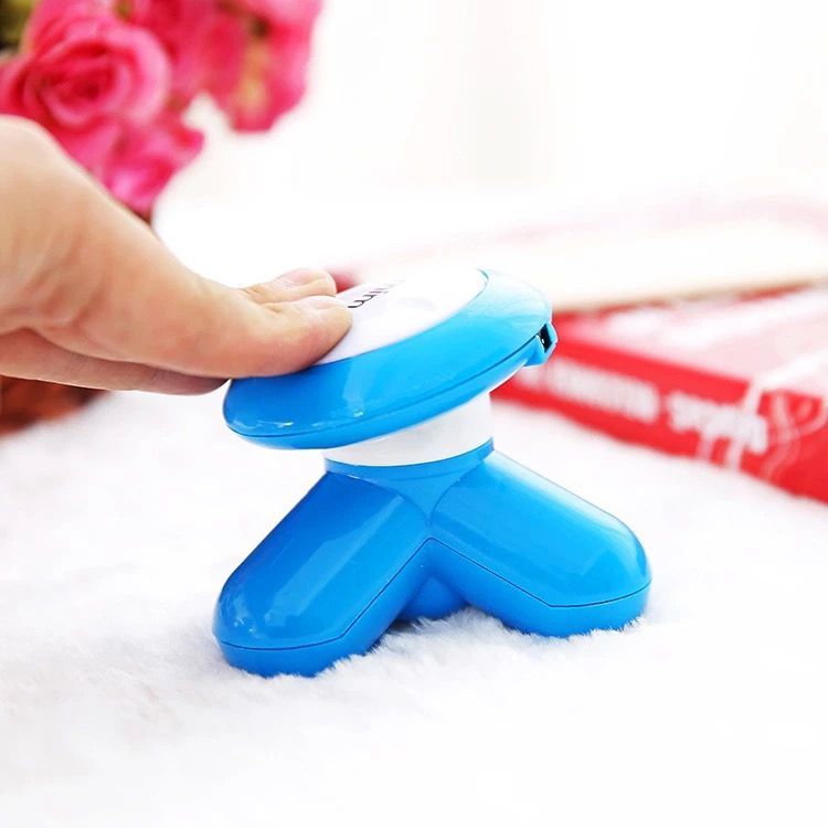 Mini Massageador Portátil A Pilha Ou Usb Com 3 Pontos Relaxante ...