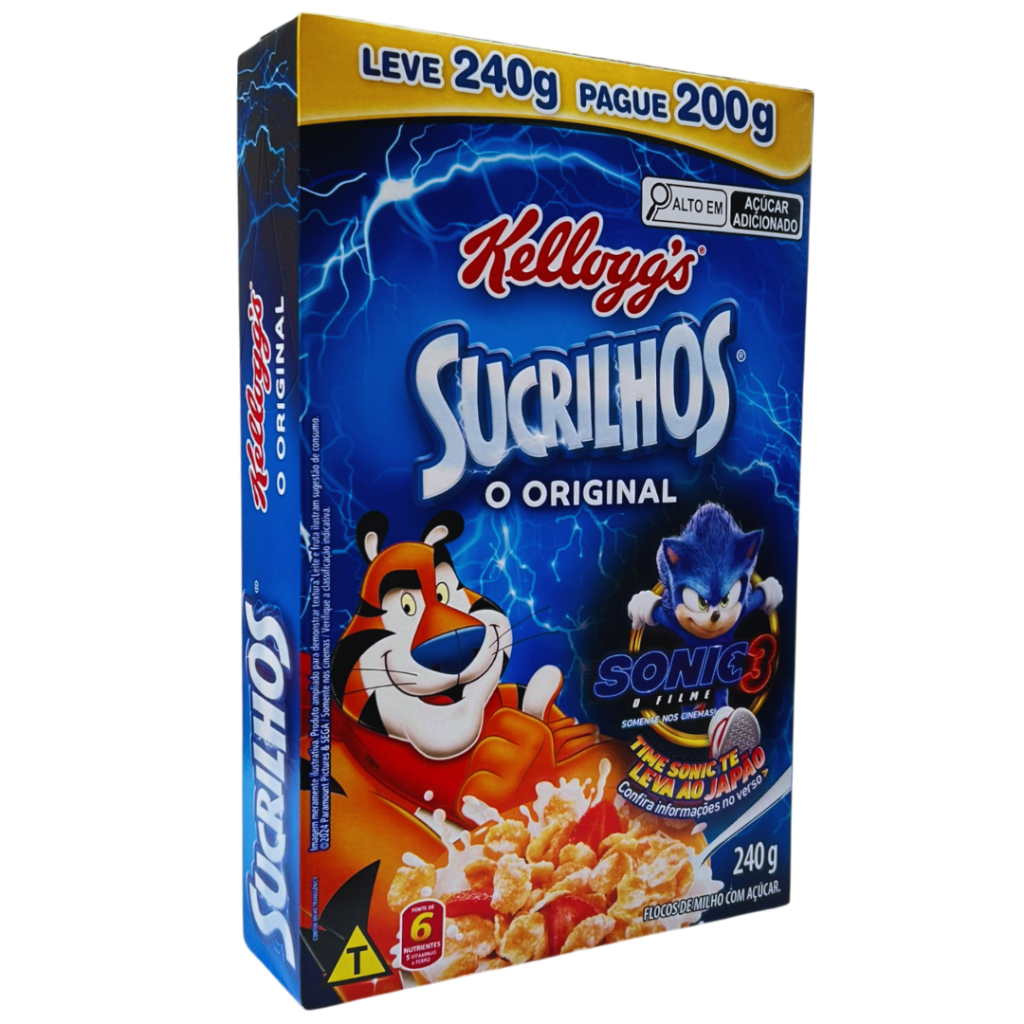Kit com 4 Sucrilhos Original Kellogg's 240g - Leve 240g Pague 200g | Shopee Brasil