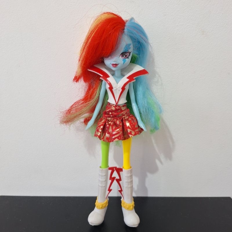 Boneca Raymbow Dash My little pony Equestria Girls original | Shopee Brasil