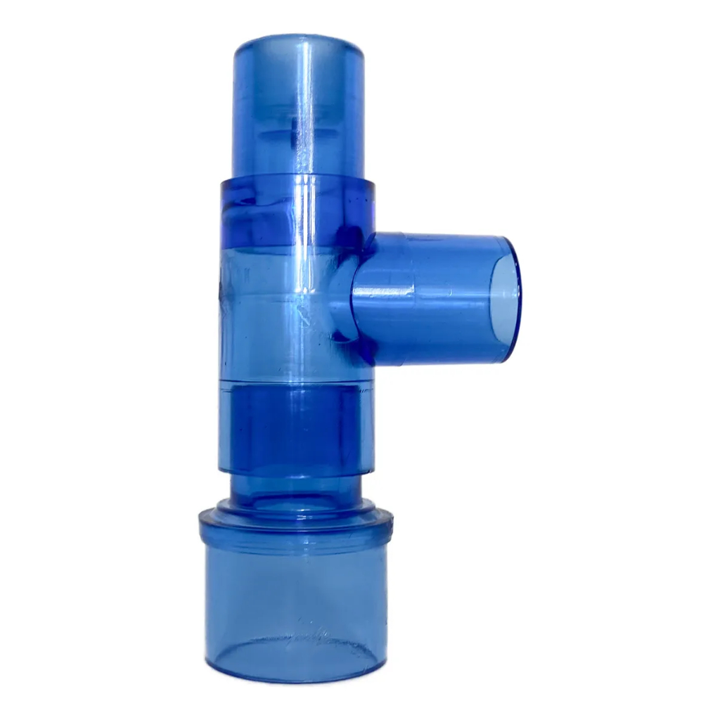 Conector tubo T com válvula unidirecional de 22mm | Shopee Brasil
