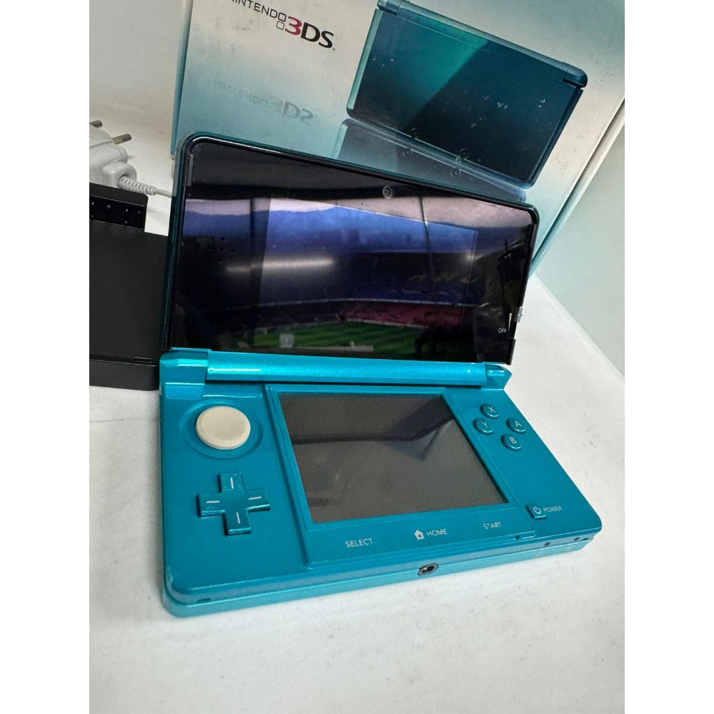 Nintendo 3ds Verde-água Original (acqua Blue) Nacional Br (Usado ...