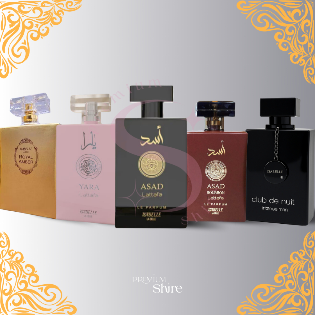 Perfume Arabe Asad Yara, Sabah Al Ward, Royal Amber 100ml - Isabelle la ...