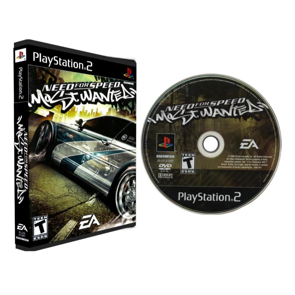 Need For Speed Most Wanted Black Label - PS2 Mídia Física Original ...