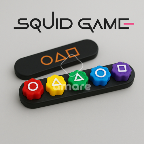Jogo Coreano Goggi Konggi - Squid Game Round 6 Contém Estojo Prático ...