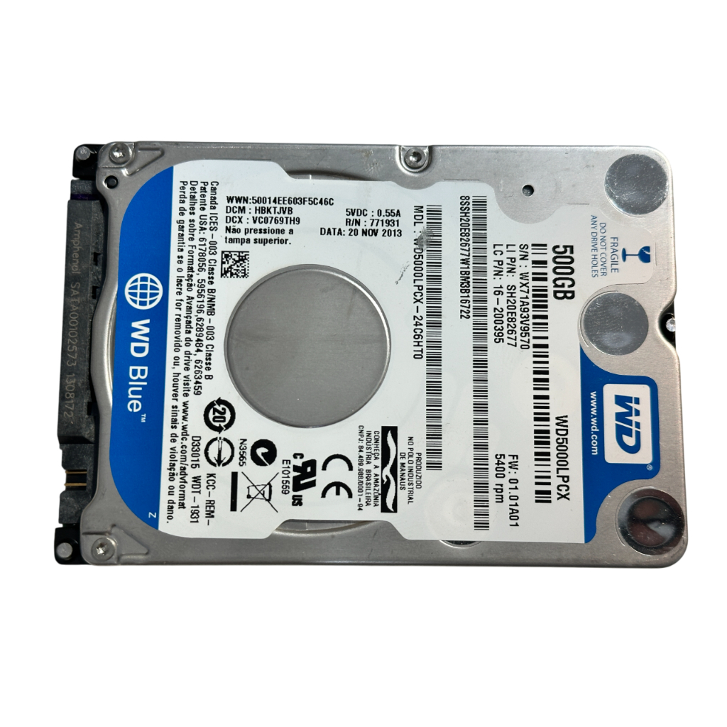 SOMENTE Placa Logica Western Digital Wd5000lpcx | Shopee Brasil
