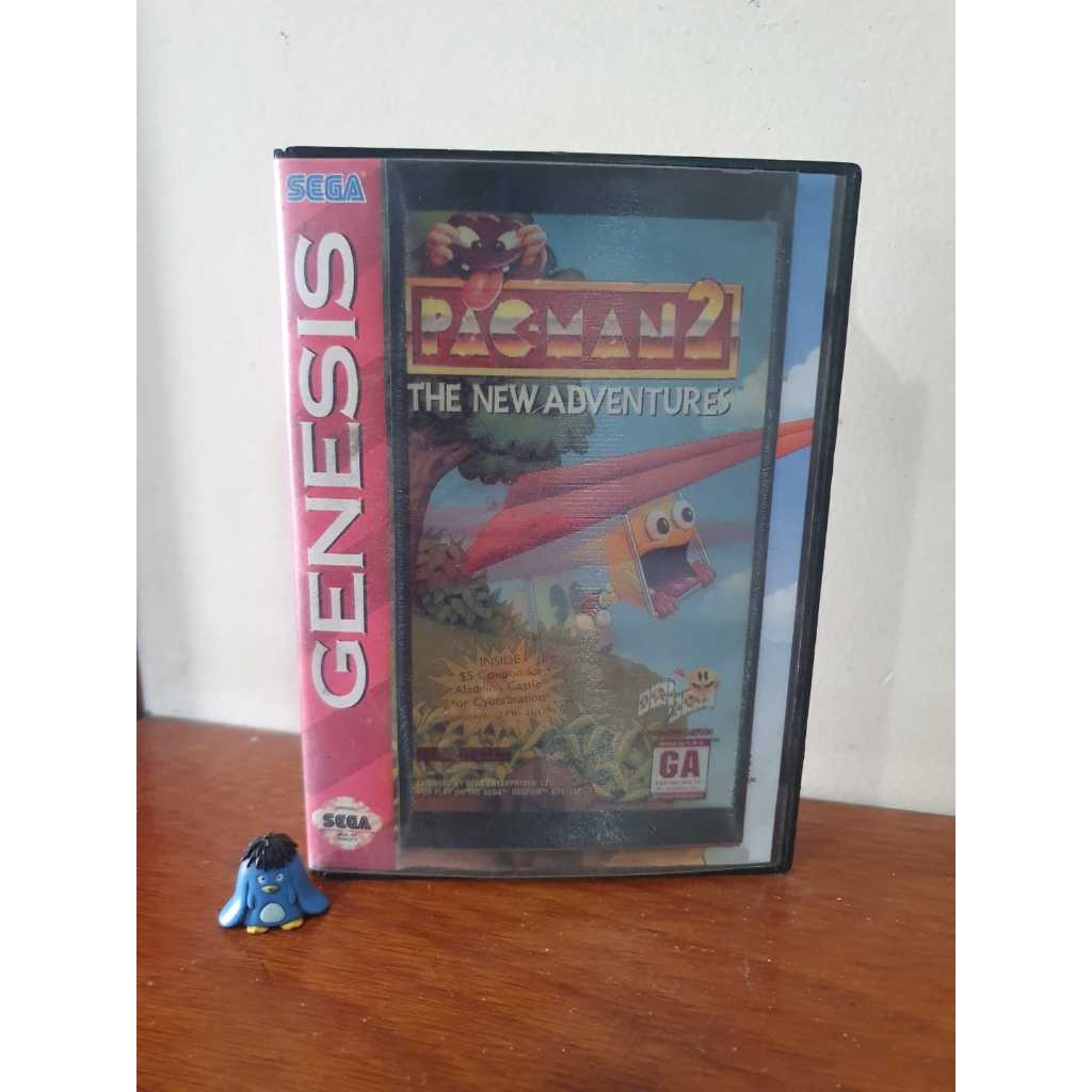Mega Drive Pac-man 2 Somente A Caixa Com Manual Original | Shopee Brasil