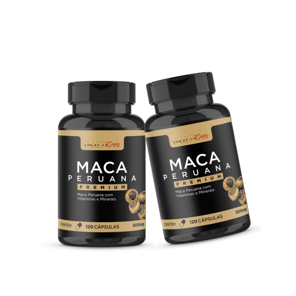 Maca Peruana 500mg Premium 240 Capsulas 2 Frascos x 120 cápsulas ...