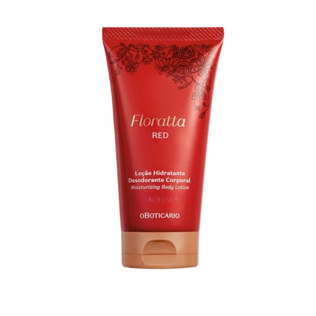 Creme Hidratante Floratta Red Feminino 100ml | Shopee Brasil