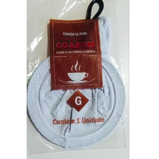 Coador de Pano 100% algodão Tamanho G | Shopee Brasil