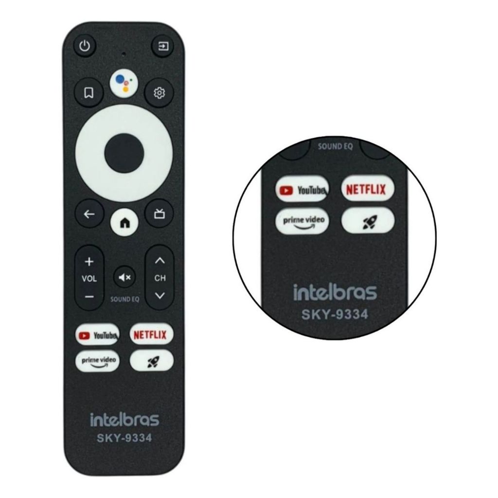 Controle Remoto Para Intelbras Izy Play Stick - LELONG | Shopee Brasil