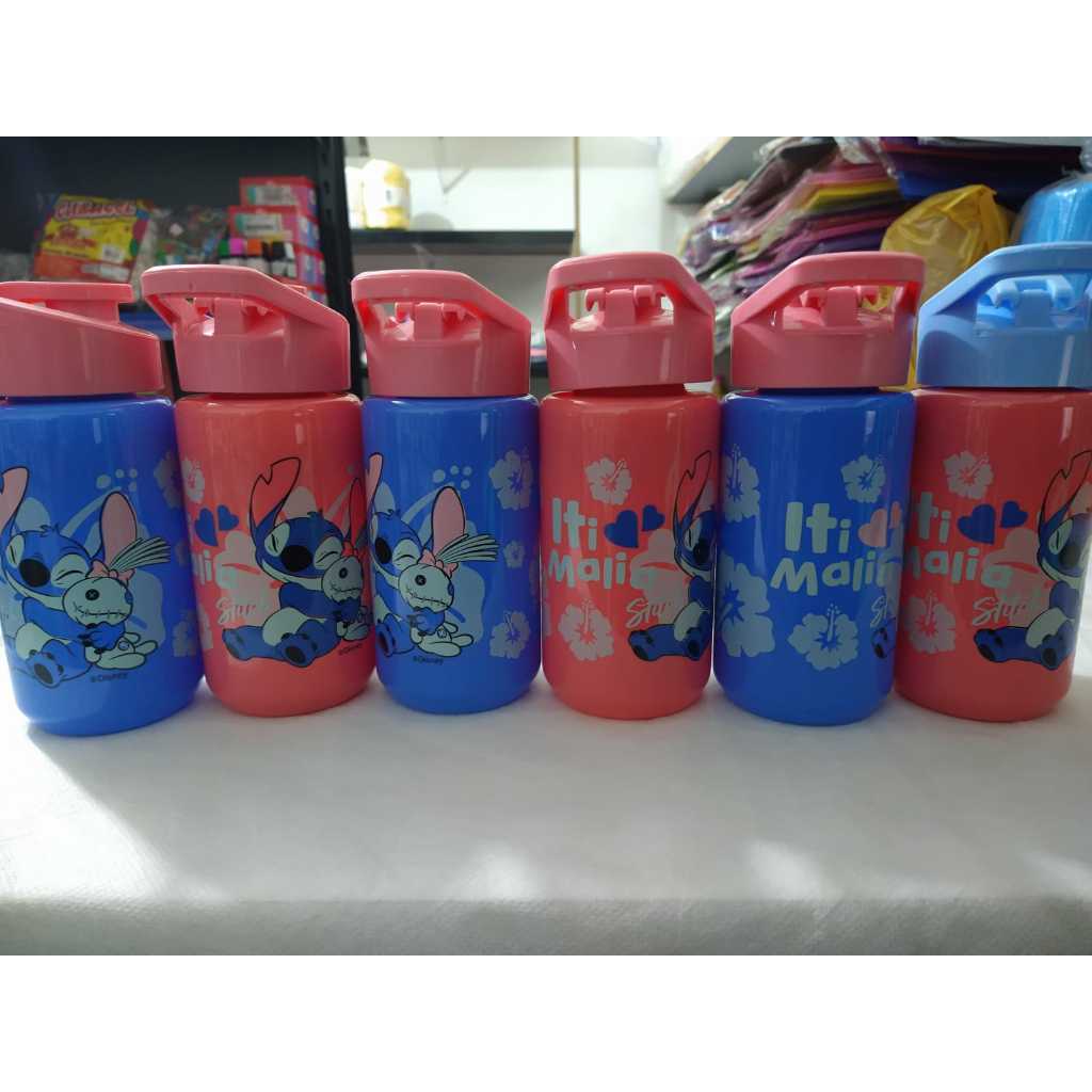 Garrafa Stitch Plasduran 500/600/700ML CADA | Shopee Brasil