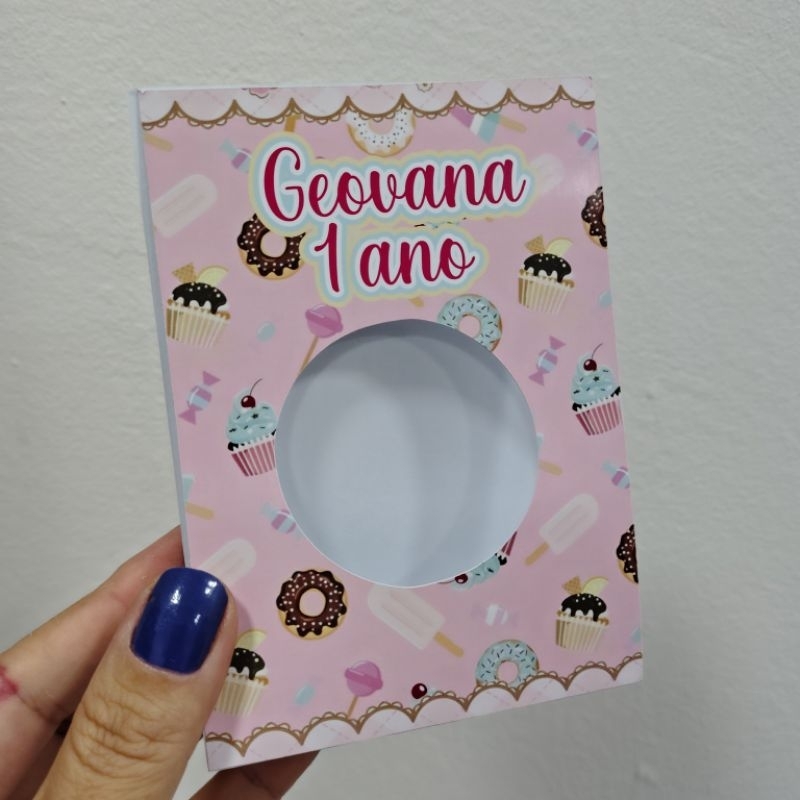 Embalagem para mini donuts personalizada| Caixa para mini donuts ...