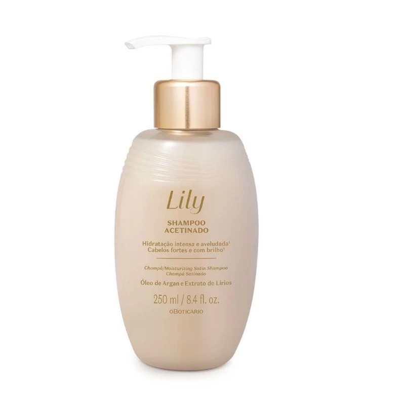 Shampoo Acetinado Lily 250ml | Shopee Brasil