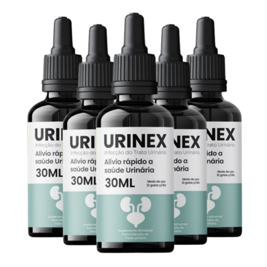 5 Urinex Gotas 30ml Original - Formula Avançada | Shopee Brasil