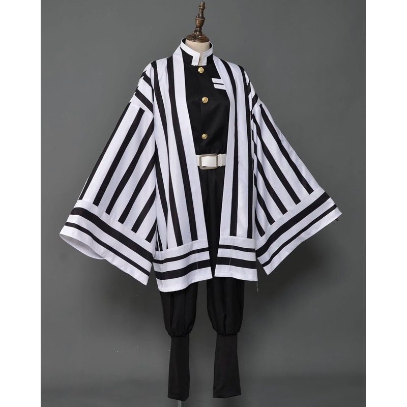 MANTO DEMON SLAYER IGURO OBANAI COSPLAY KIMONO INFANTIL E ADULTO ...