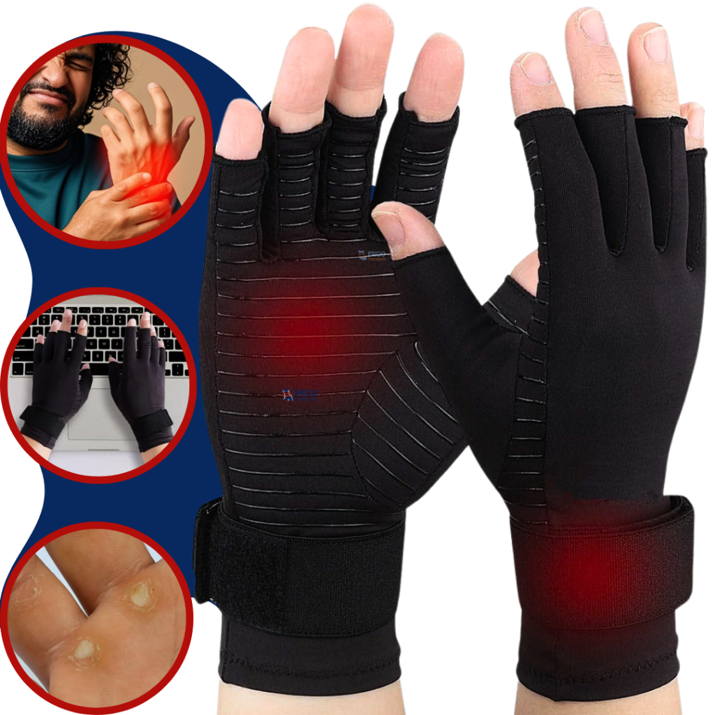 Luva de Compressão Para Tratamento e Prevenção do Túnel do Carpo ...