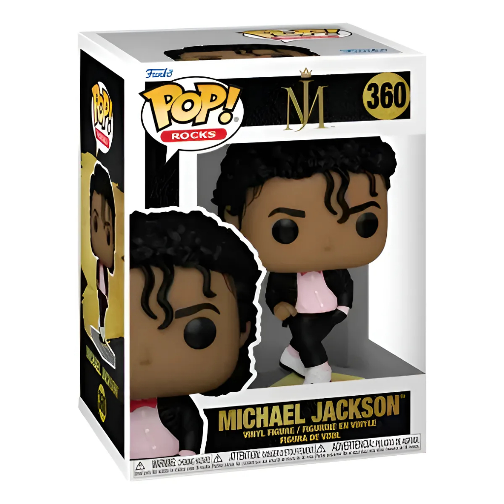 Funko Pop! Michael Jackson #360 Mj | Shopee Brasil
