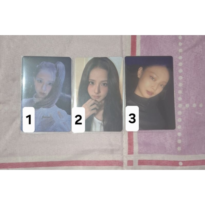 Photocard Oficial Jennie Ruby Jisoo merch amortage | Shopee Brasil