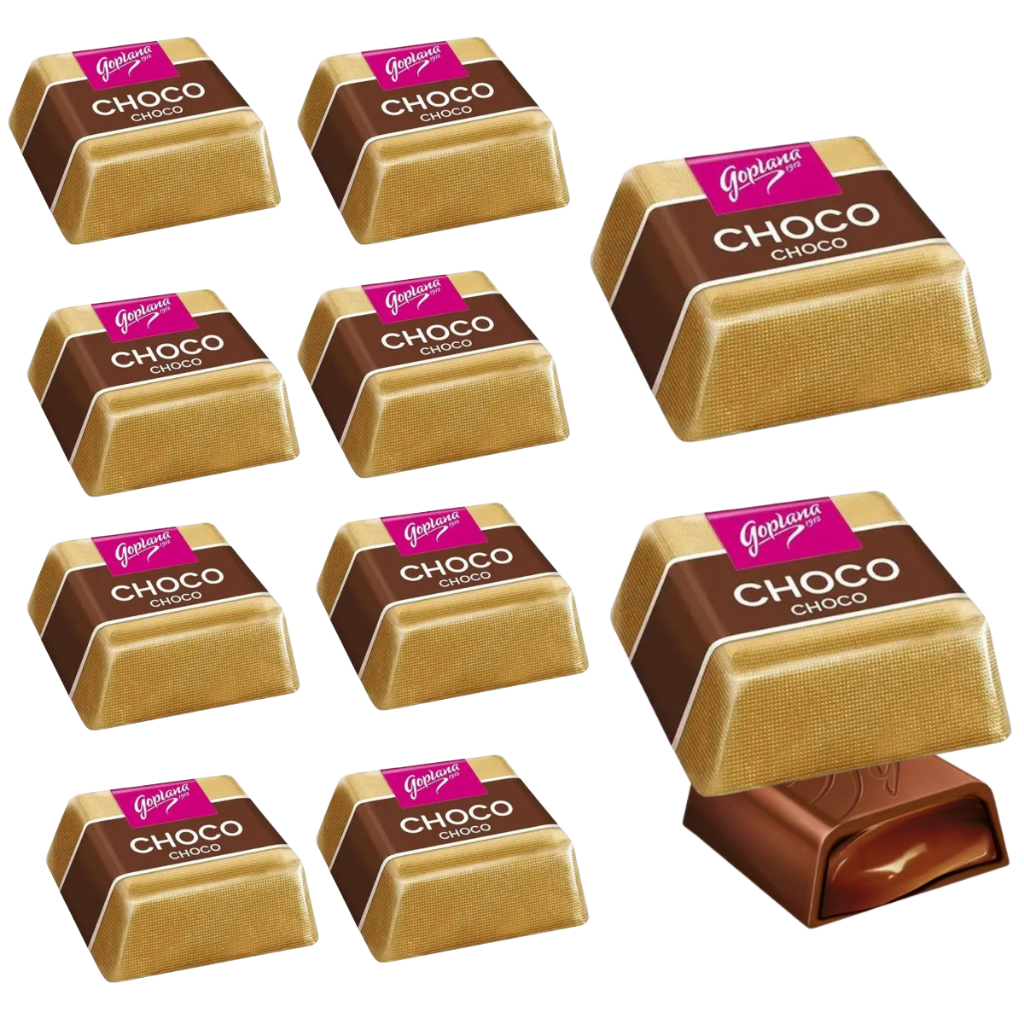 10 Chocolate Goplana Choco e Choc Importado Polônia | Shopee Brasil