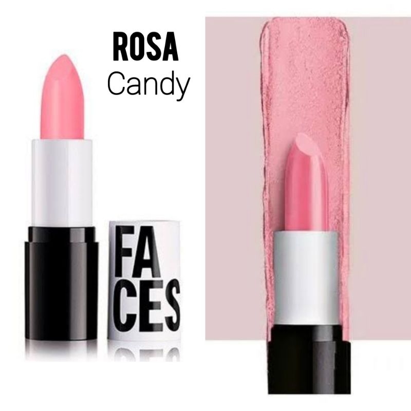 Batom Matte Natura Faces Rosa Candy - 3,5 g | Shopee Brasil