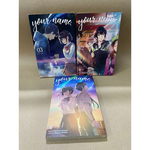 Manga Your Name 3 Volumes Completo | Shopee Brasil