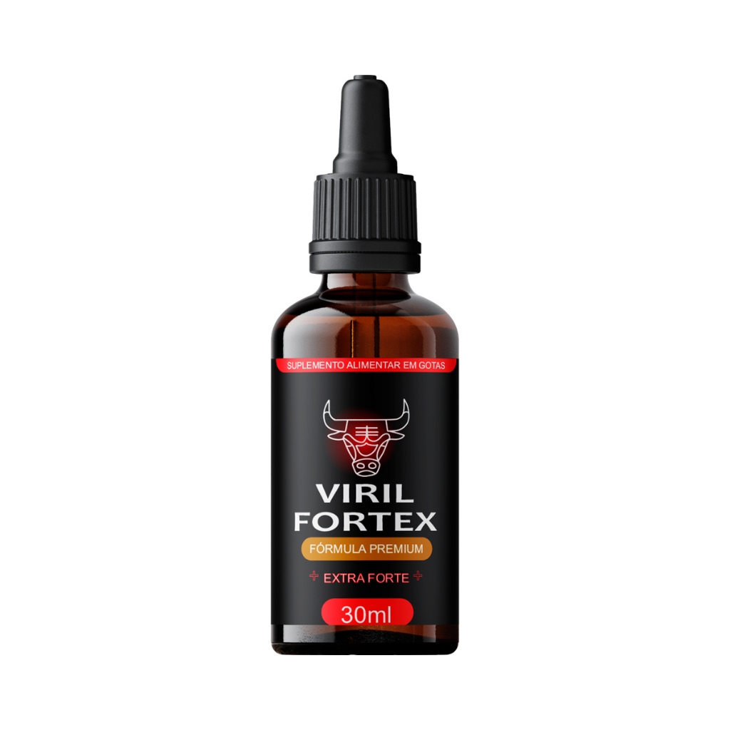 VIRIL FORTEX GOTAS 1 FRASCO ORIGINAL | Shopee Brasil