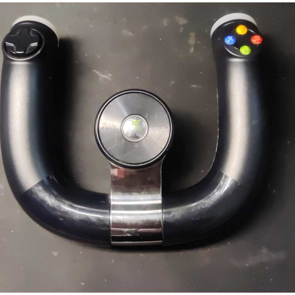 Volante Microsoft Wireless Speed Wheel Xbox 360 Usb | Shopee Brasil