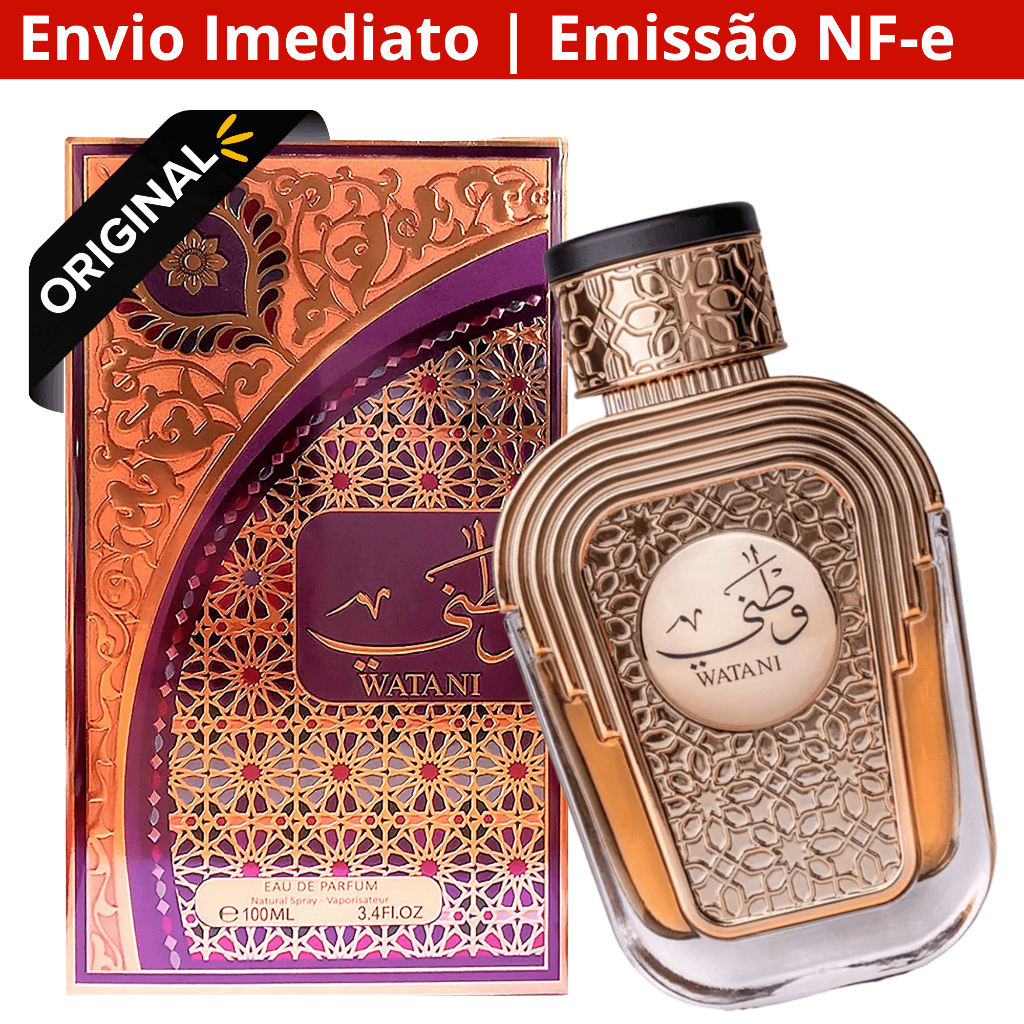 Perfume Watani Purple Al Wataniah Feminino 100ml EDP Original Lacrado ...