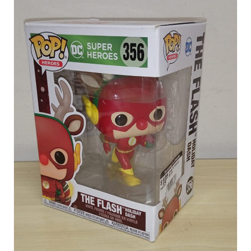 Funko Pop - DC Heroes - The Flash Holiday Dash 356 | Shopee Brasil