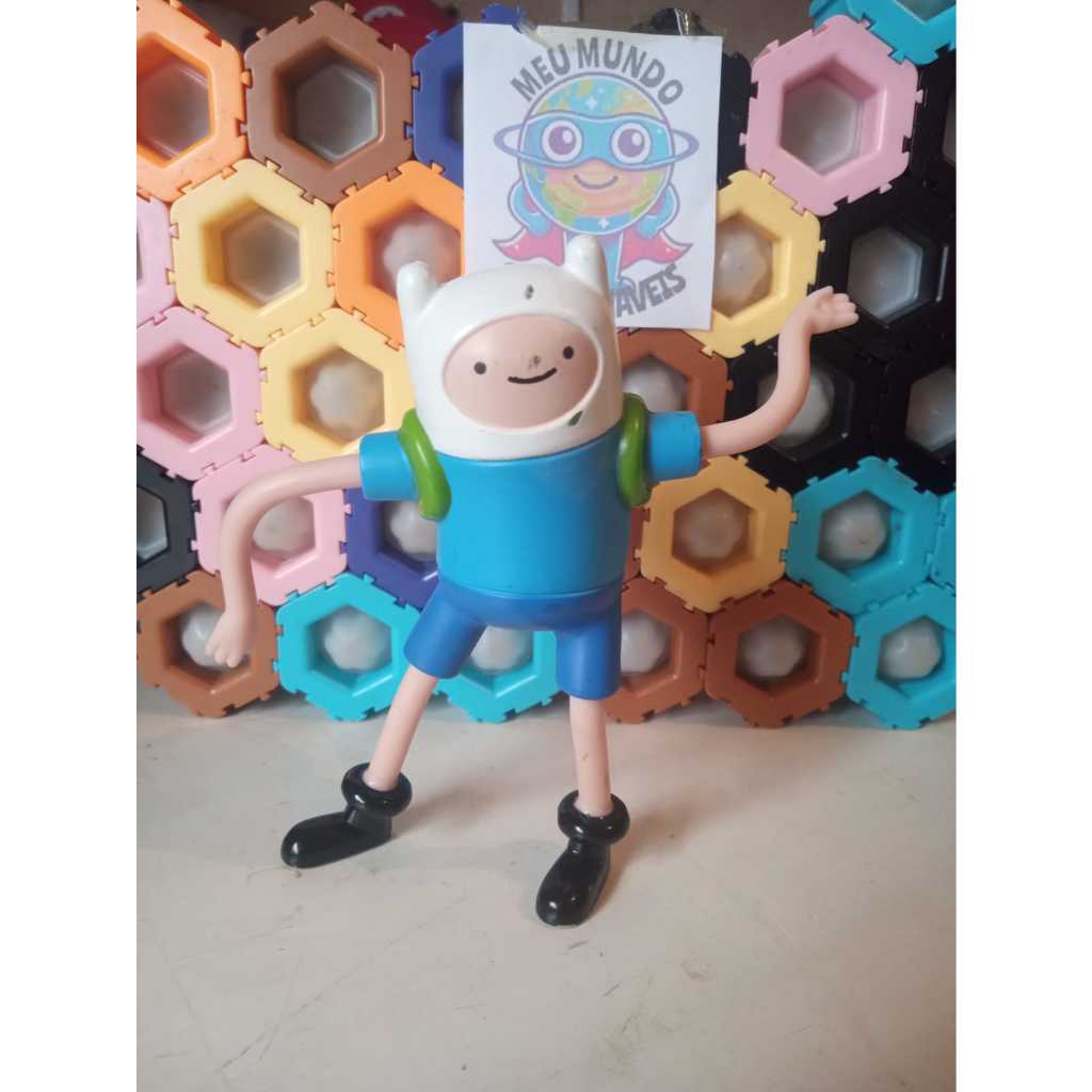 Boneco Finn hora de aventura mcdonald's | Shopee Brasil