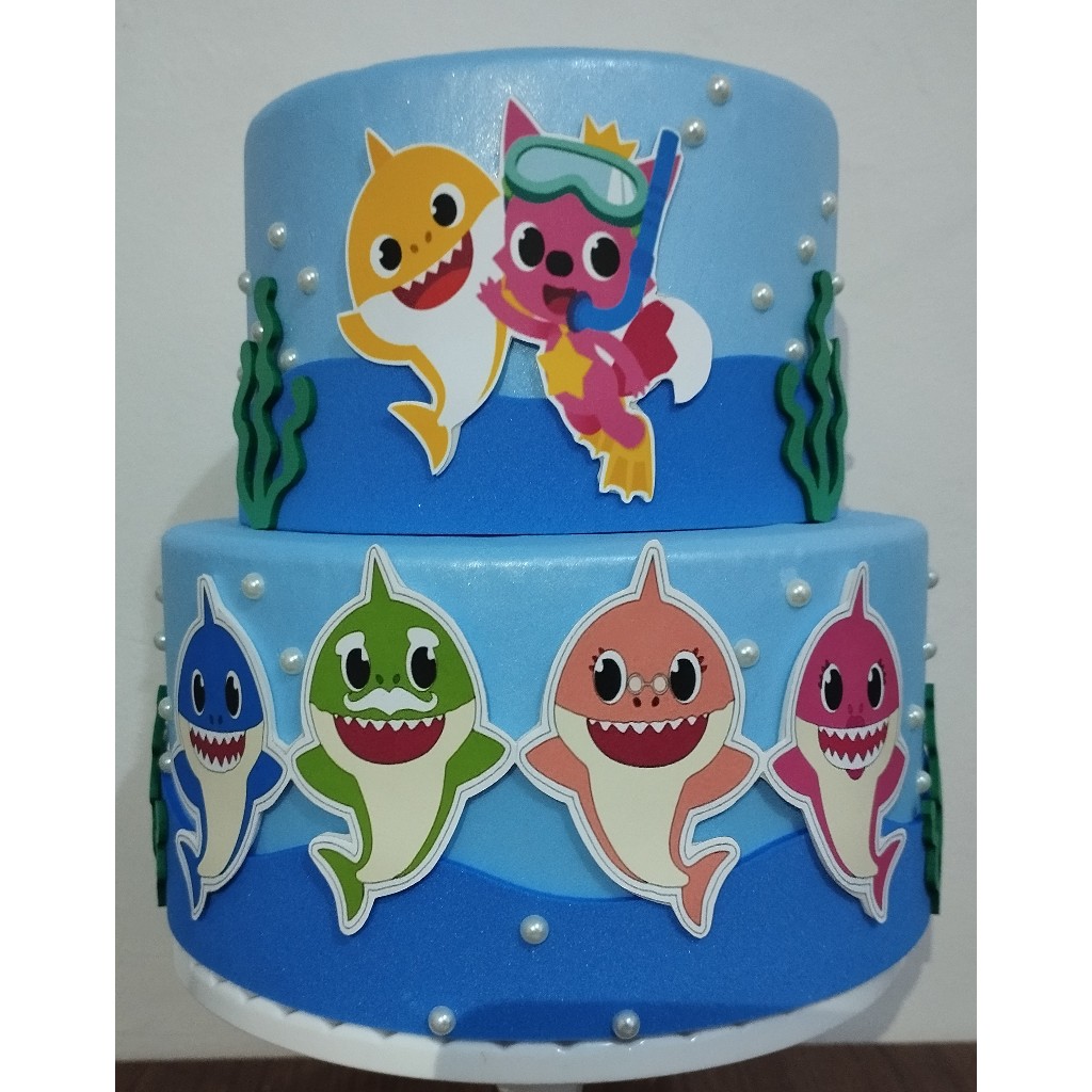 Bolo Fake Baby Shark | Shopee Brasil