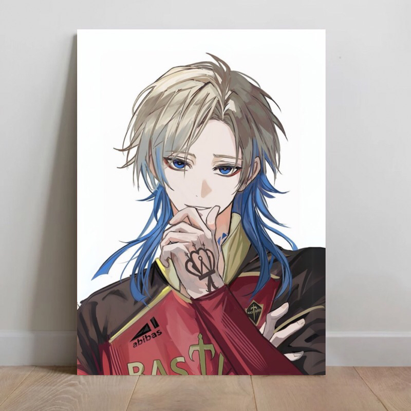 Quadro Michael Kaiser Blue Lock Placa Decorativa Anime | Shopee Brasil
