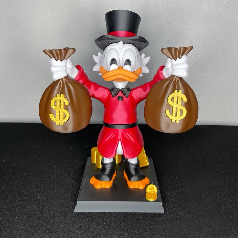 Tio Patinhas Boneco Colorido Action Figure | Shopee Brasil