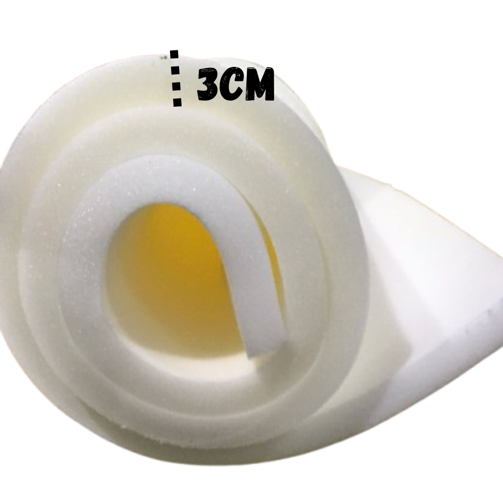 Espuma D33 SOFT MACIA E FIRME 190cm x 60cm 3Cm De Espessura para ...