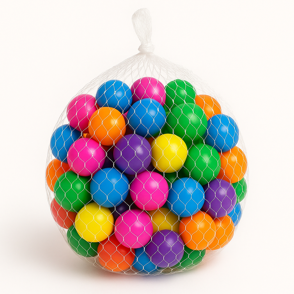 Bolinhas Coloridas Piscina 100 Un | Não Amassam | Cores Vivas ...