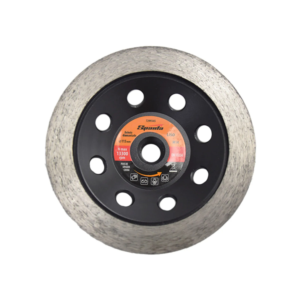 REBOLO CONTINUO DIAMANTADO CORTE EM MARMORE, GRANITO SPARTA | Shopee Brasil