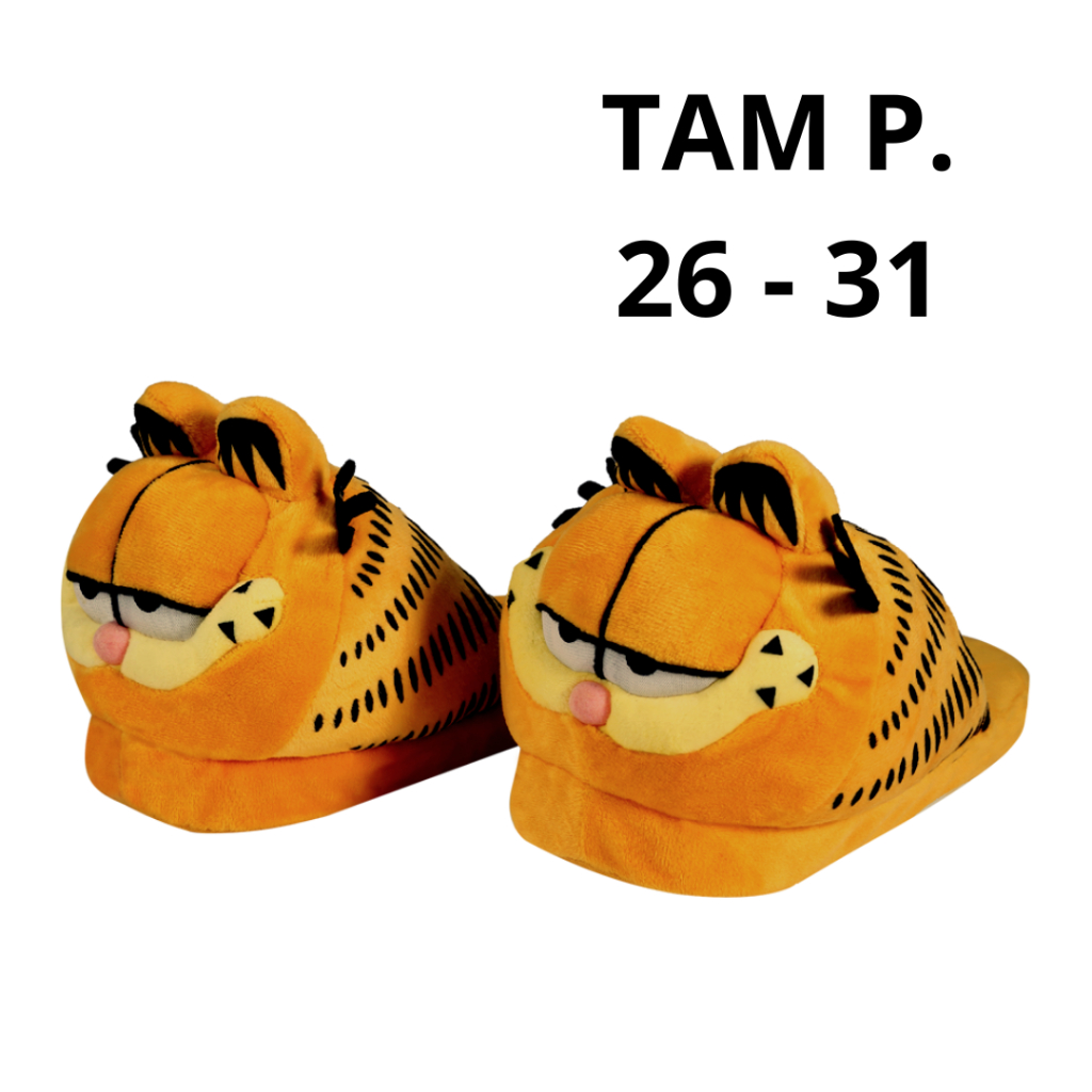 Pantufa Garfield Infantil – Tamanho P (26 ao 31) | Shopee Brasil