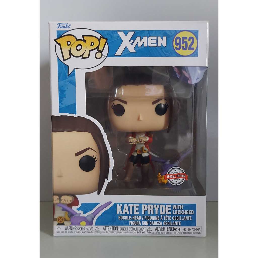 Funko Pop! Kate Pryde With Lockheed #952– Original | X-Men | Na Caixa ...