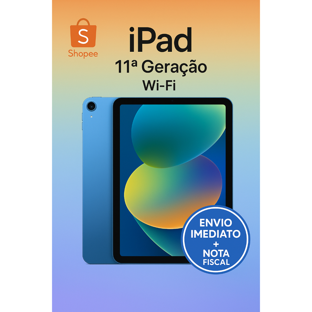 Apple iPad 11ª Geração Wi-Fi | Tela 11” | Chip A16 | Original lacrado ...