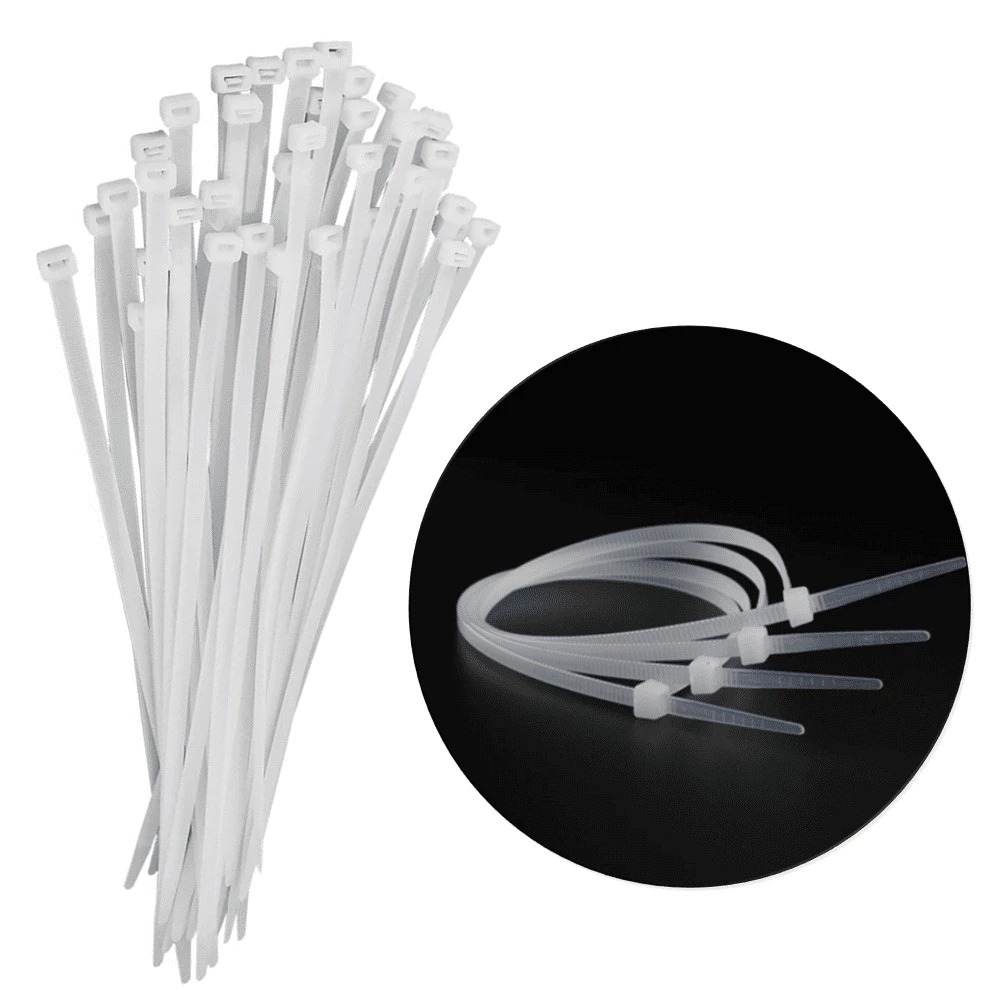 Abraçadeiras de Nylon Enforca Gato Conjunto com 100 Unidades 2,5mm x ...