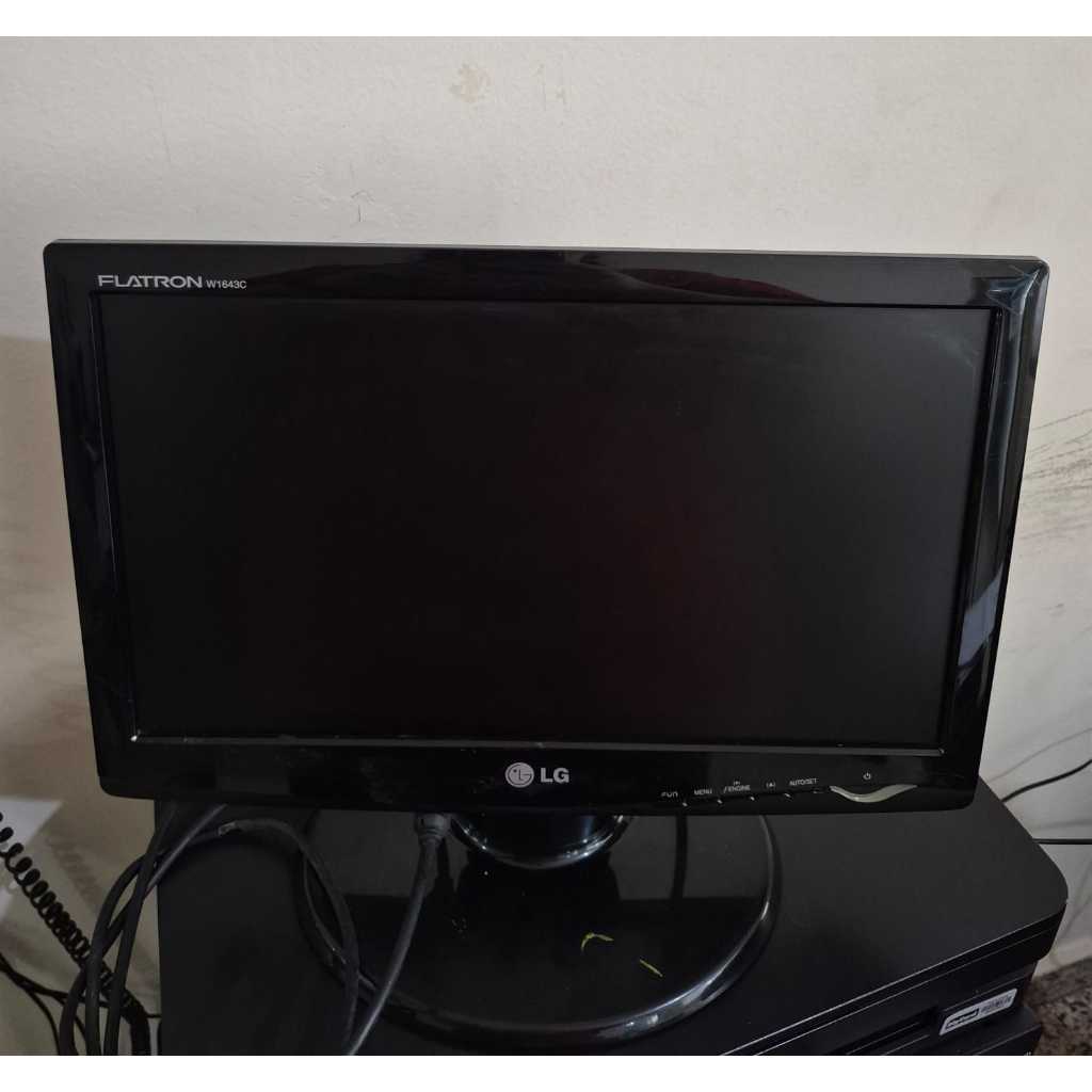 Monitor Lcd LG 16 Polegadas Flatron W1643C | Shopee Brasil