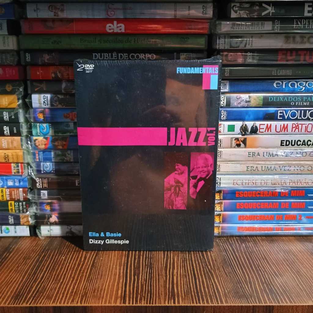 BOX DVDS FUDAMENTALS JAZZ - VOL 1 - 2 DVDS - ELLA & BASIE/DIZZY ...