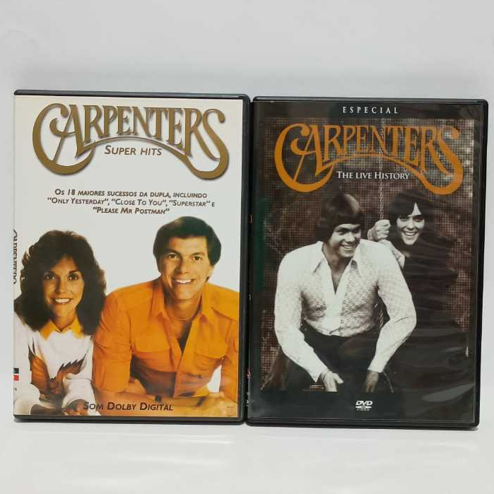 Dvd Carpenters Especial The Live History - Super Hits (Usado) | Shopee ...