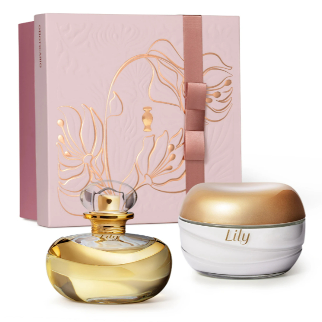 Kit Perfume Lily Eau Parfum+Hidratante (2 itens) O Boticario | Shopee ...