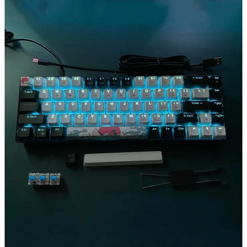 Teclado Mecânico HXSJ V800 - OPEN BOX | Shopee Brasil