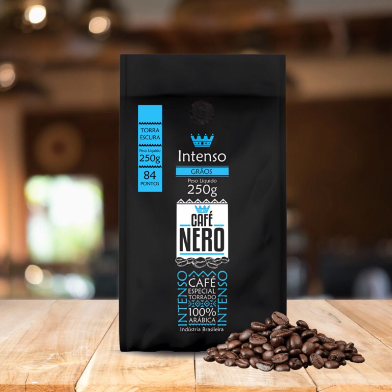Café Especial Nero Torrado em Grãos Intenso 84 Pontos - 250g | Shopee ...