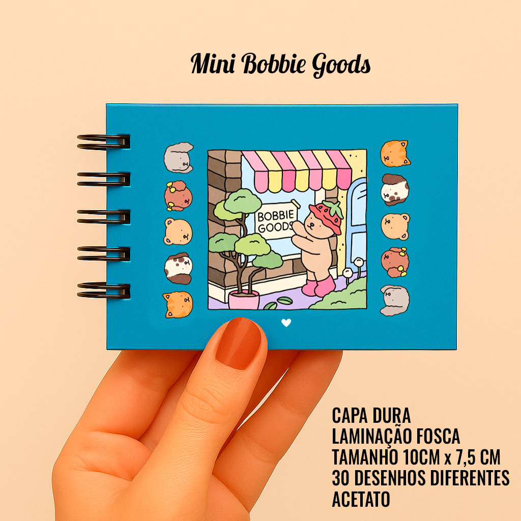 mini bobbie goods livro de colorir | Shopee Brasil