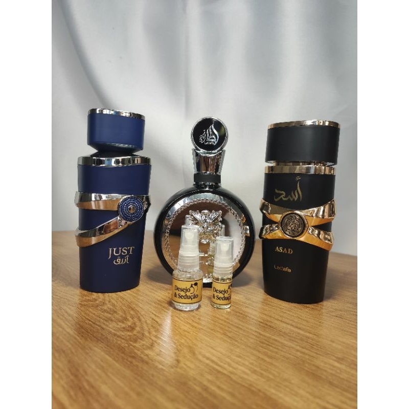 Kit Perfume Árabe Masculino Fakhar Black/ Assad Lattafa/ Just Fragrance ...