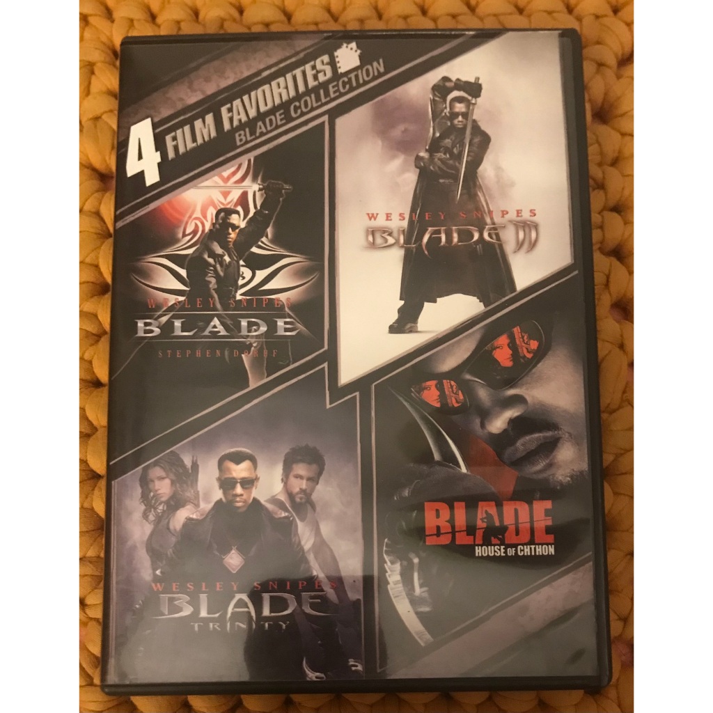 Dvd Blade - 4 film favorites - Blade + Blade II + Blade Trinity + House ...