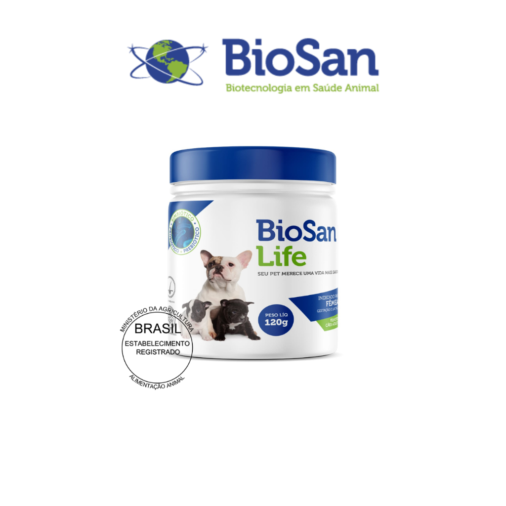 Suplemento Biosan Life para Fêmeas Gestantes ou Lactantes | Filhotes e ...